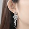 Lamar Crystal Chandelier Leaf Flower Water Drop Statement Earrings ...