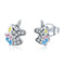 Rawlins Silver Crystal Unicorn Stud Earrings – ANN VOYAGE