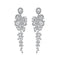 Lamar Crystal Chandelier Leaf Flower Water Drop Statement Earrings ...